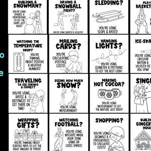 Winter Bulletin Board for Math - How We Use Math Every Day, Easy DIY ...