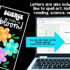 Spring Classroom Door or Bulletin Board Kit With Checkerboard Flowers ...