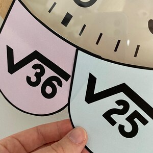 Classroom Clock Petals With Square Roots, Easy DIY Print and Cut Pieces ...