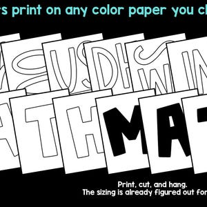 Winter Bulletin Board for Math - How We Use Math Every Day, Easy DIY ...