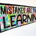 Growth Mindset Classroom Banner Collaborative Coloring Sign for Team ...