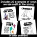 Spring Math Bulletin Board With Everyday Math Examples, Easy DIY Kit ...