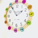Classroom Clock Labels in Rainbow Colors for Middle or High School Math ...