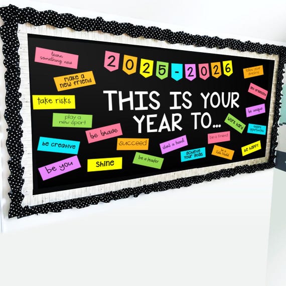 Middle School Motivational Bulletin Board Ideas