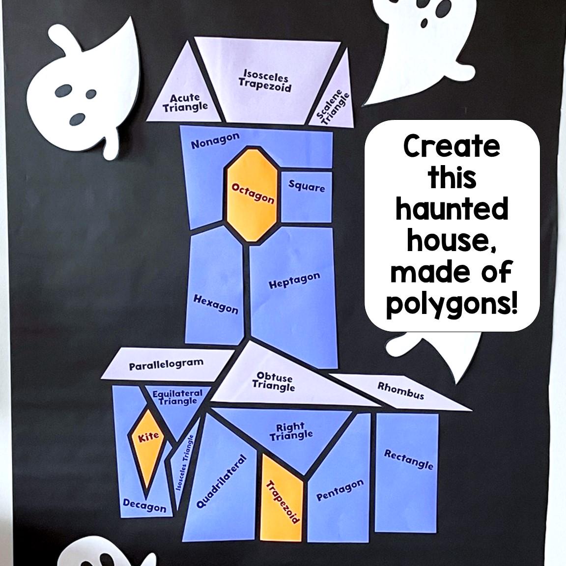 Halloween Math Classroom Door Design Decoration to Print and Hang, Math ...
