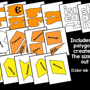 Math Classroom Halloween Bulletin Board: Candy Corn Shapes (digital ...