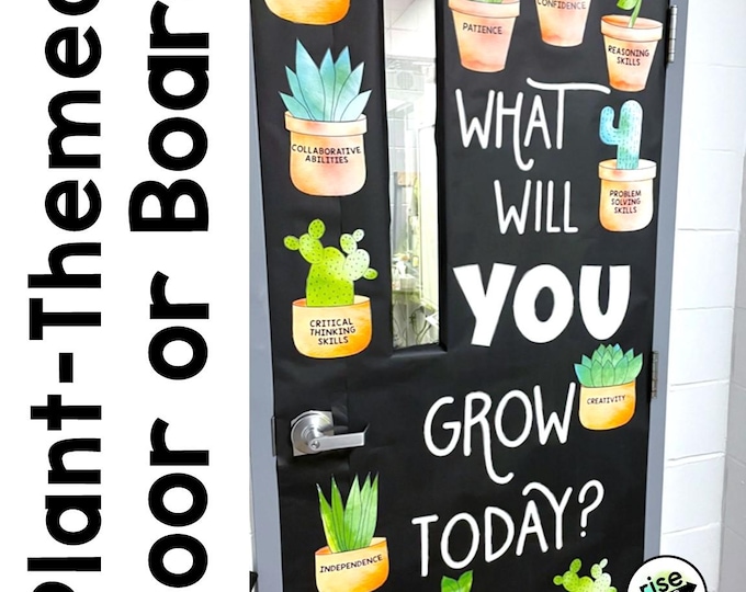 Be-leaf in Yourself, Plant Theme, Botanical Board, Pre-made, Succulent ...