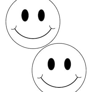 Smiley Face Bulletin Board or Door Kit With Y2K Retro Groovy Letters ...