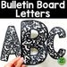 Composition Book Notebook Pattern Bulletin Board Alphabet Letters ...