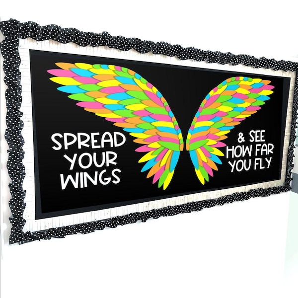 Wings Bulletin Board - Etsy