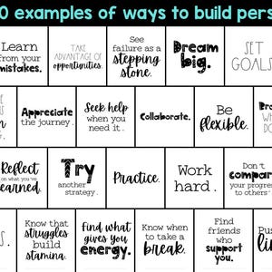 Perseverance Bulletin Board Printable Kit for End of the Year State ...
