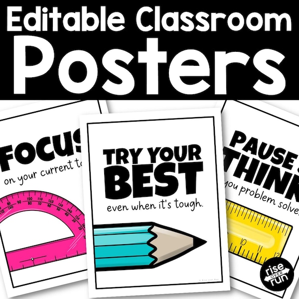 Math Classroom Decor - Etsy