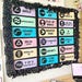 Math Symbols Word Wall Classroom Decorations for Elementary, Middle, or ...