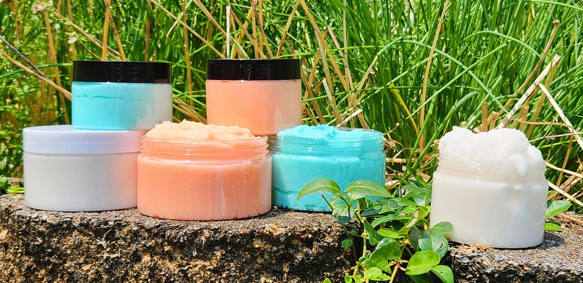 Sugar Fluff Homemade Sugar Scrubs - Etsy