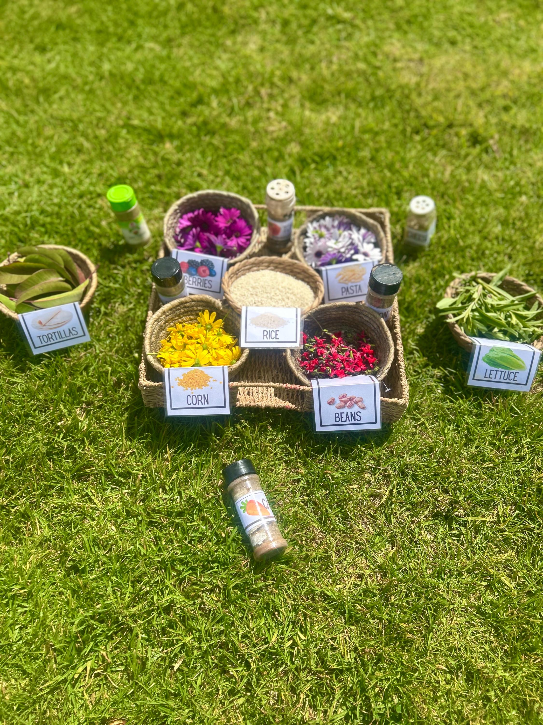 Mud Kitchen Dramatic Play Labels for Nature Play - Etsy