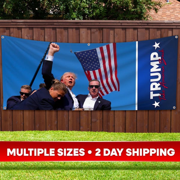 Trump 2024 Vinyl Banners - Etsy