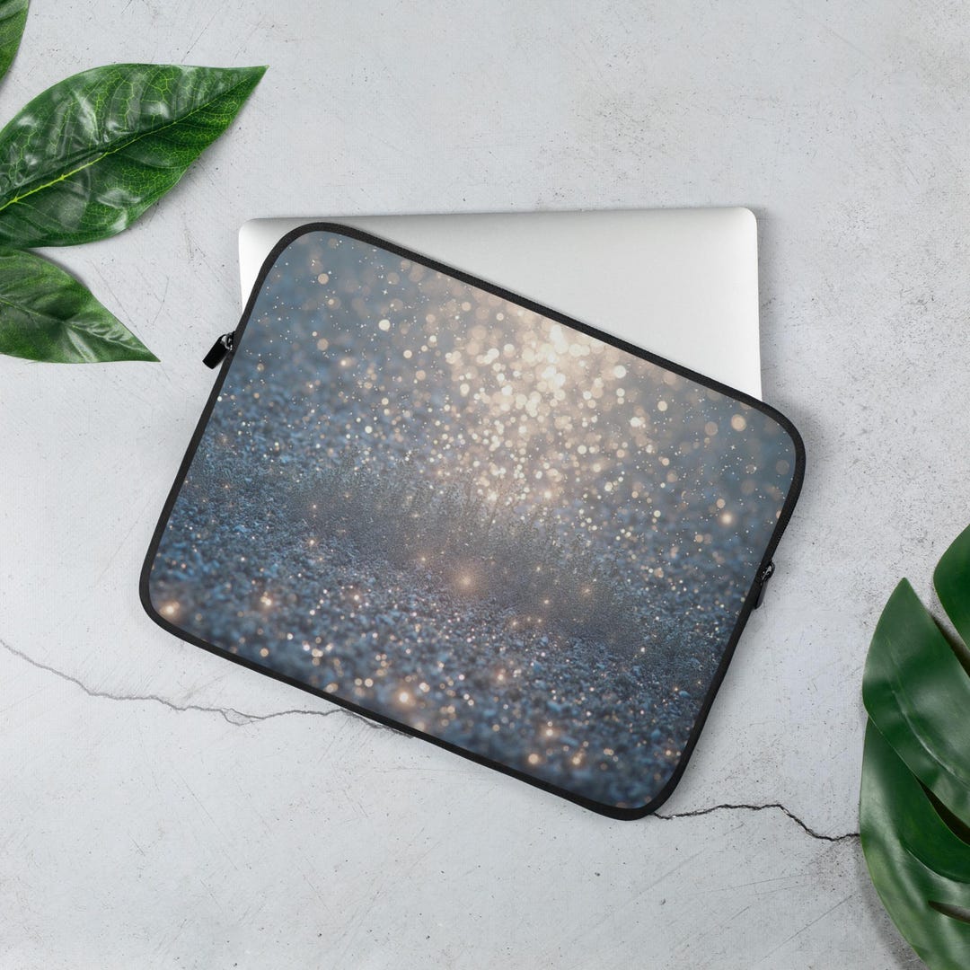 Sparkling Glitter Laptop Case, Shimmering Computer Sleeve, Glittery ...