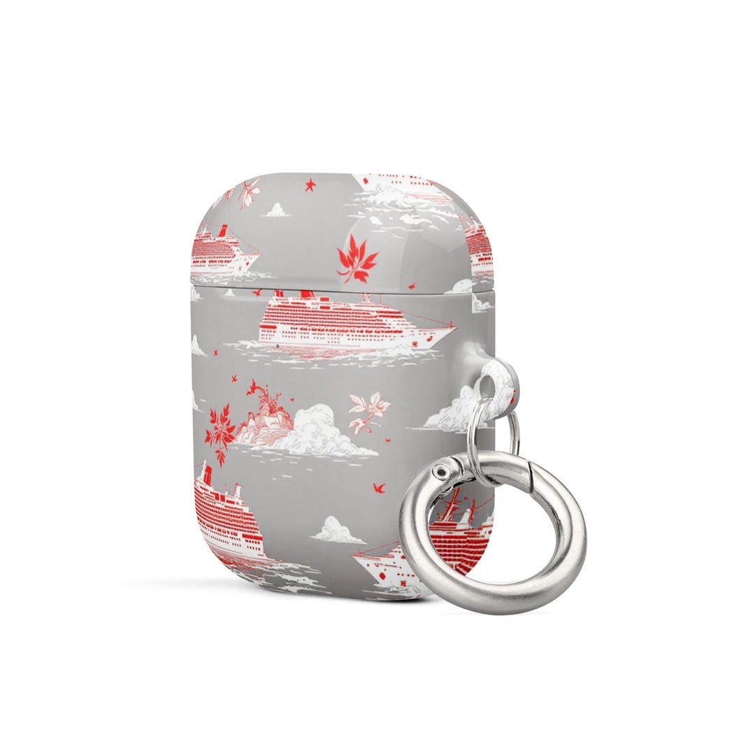 Cruise Ship Design AirPod Case, Impact Absorbing, Compatible With ...