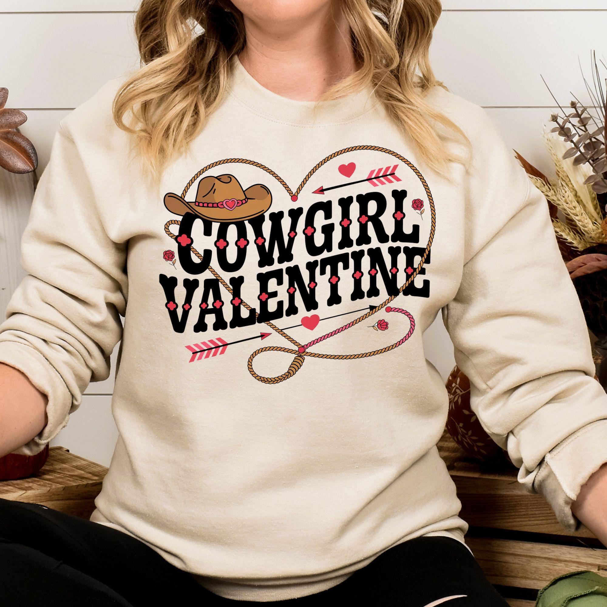 Cowboy Girl Valentine Png Cowgirl Design Clipart Western Cowgirl Png ...