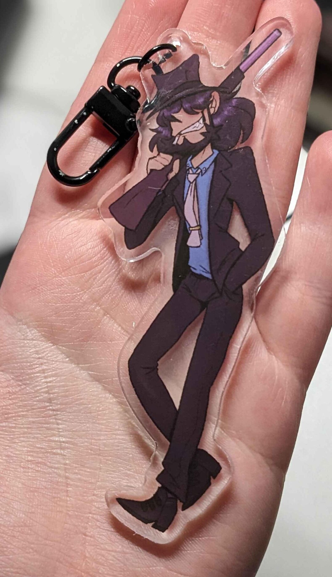 Jigen Daisuke Keychain - Etsy