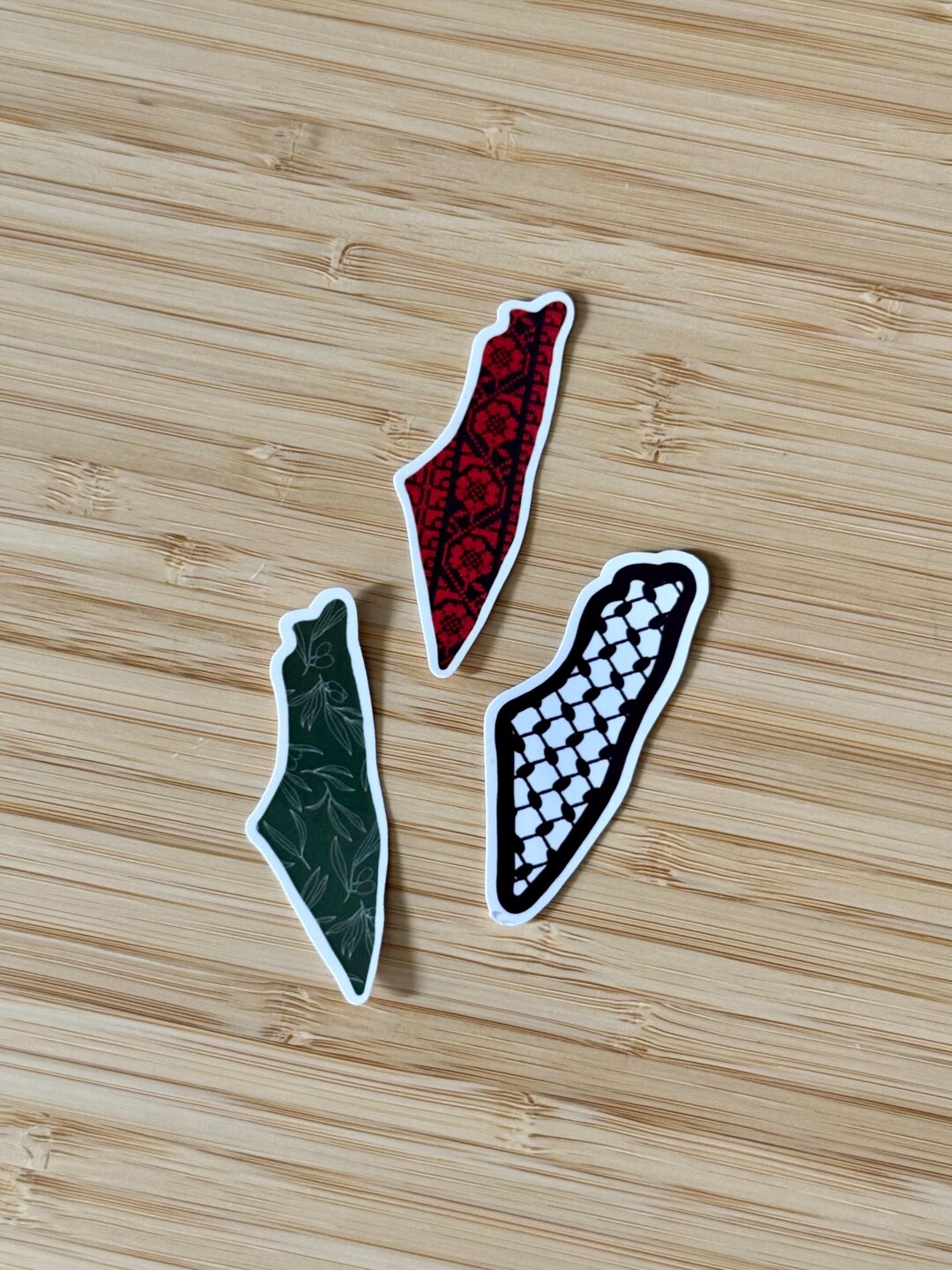 Palestine Map Sticker - Etsy