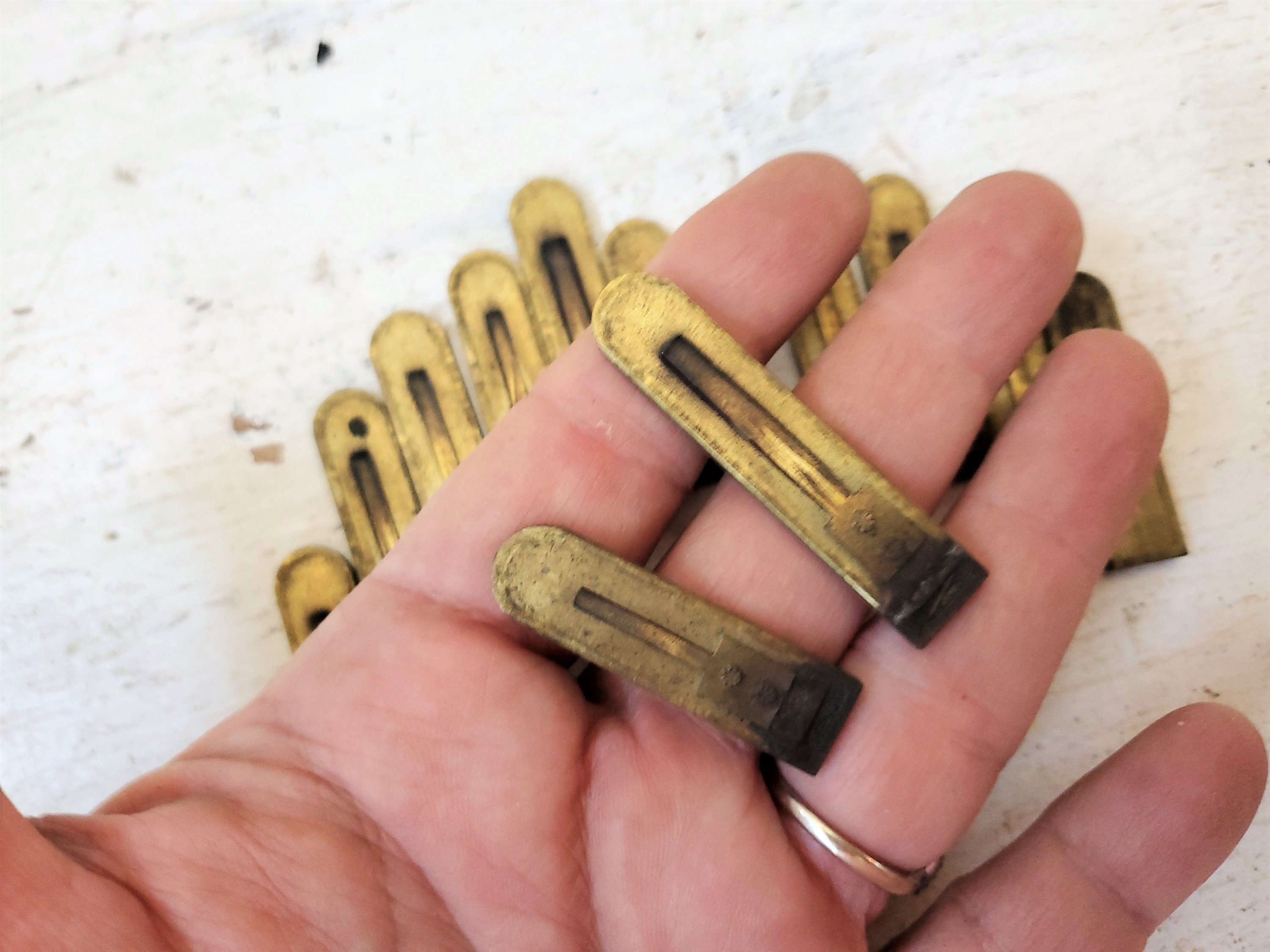 12 Brass Pump Organ Reeds Antique Vintage Musical Instrument - Etsy UK