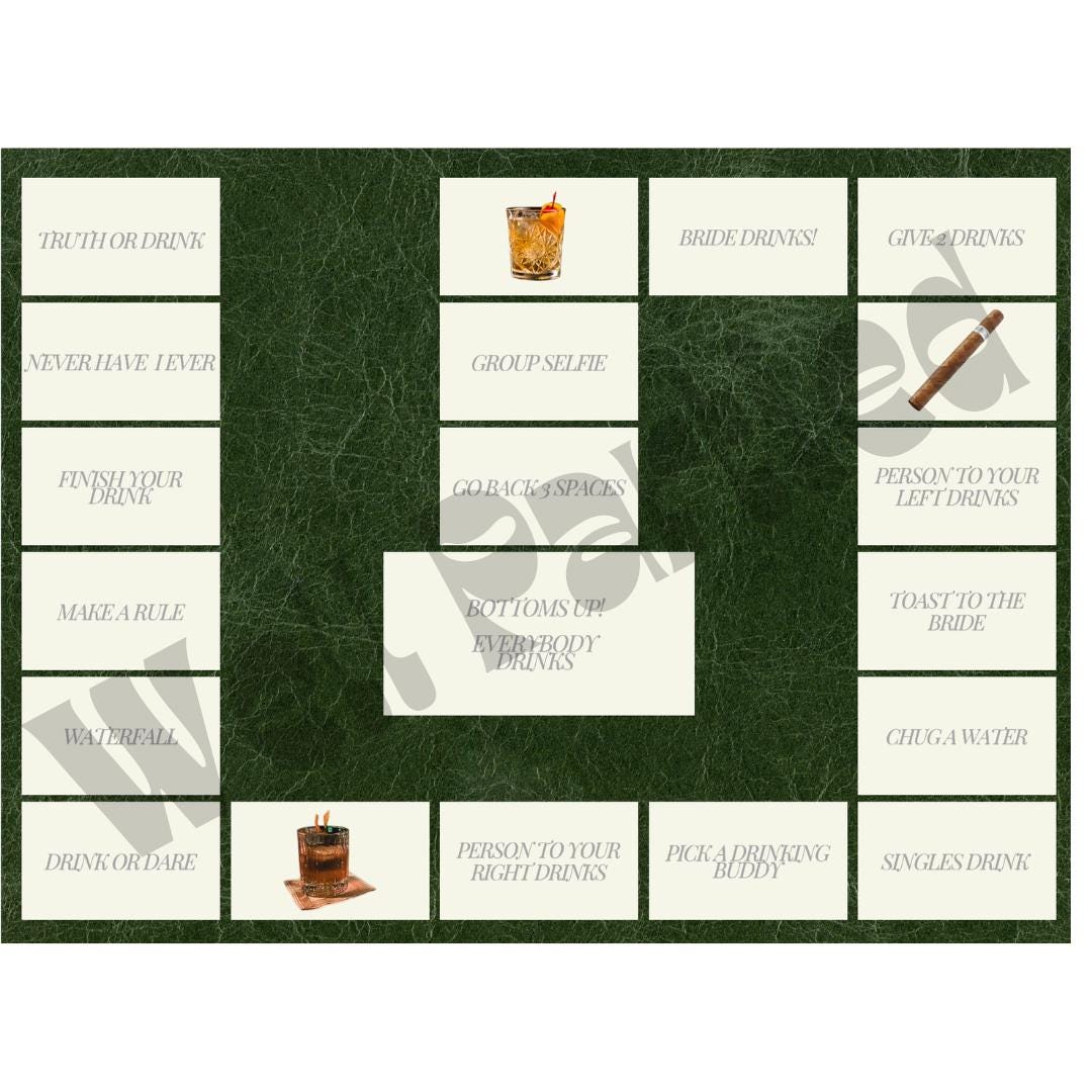 Old Fashioned Good Time Drinking Game - Etsy Australia