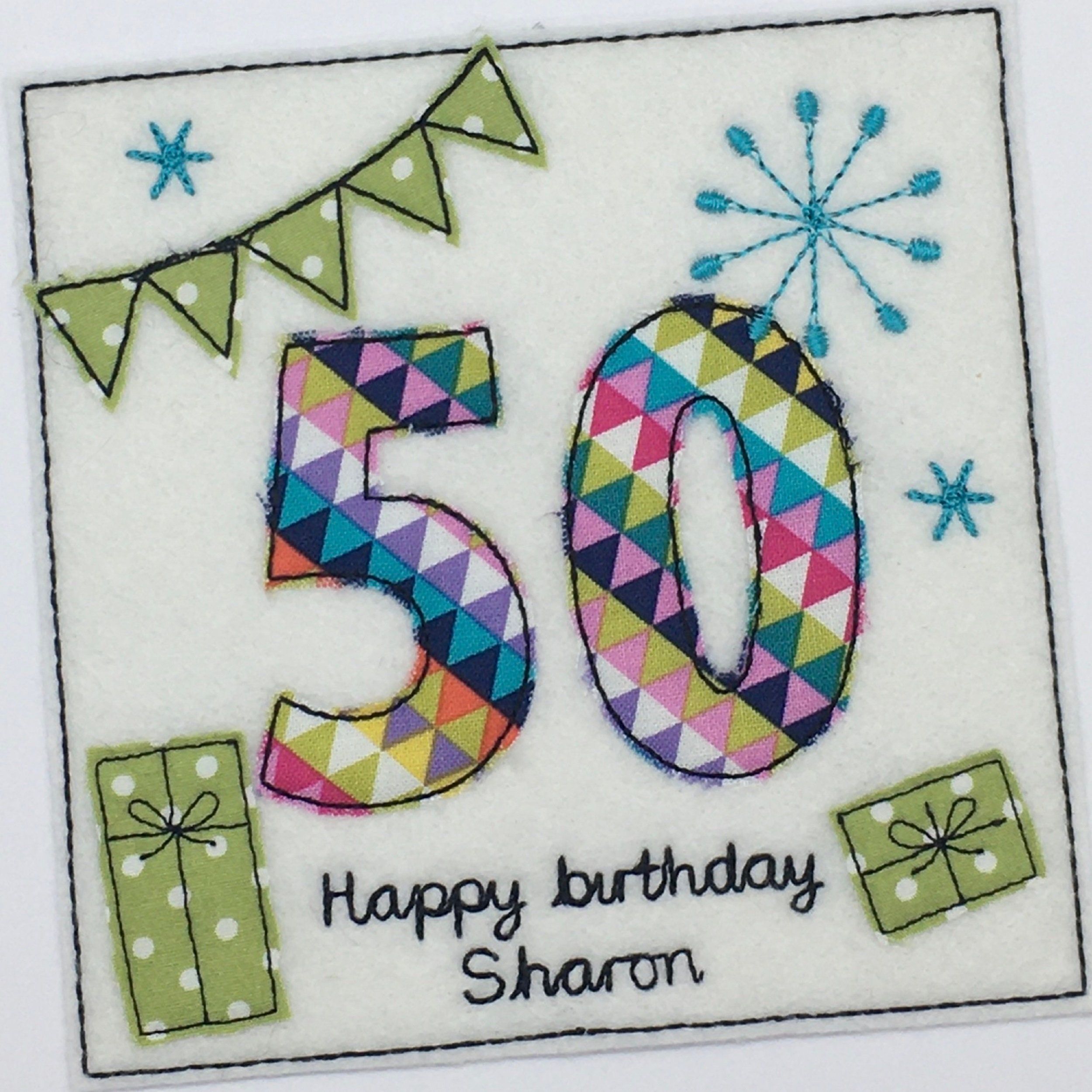 Age 50 card 50th Birthday Card Ages 45 to 54 Personalised | Etsy