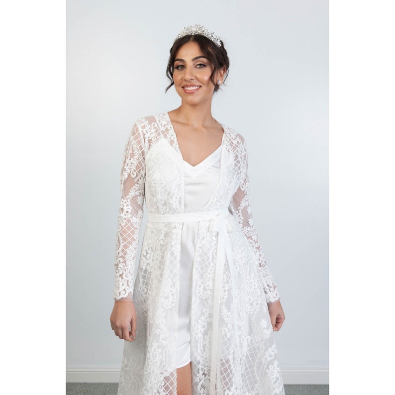 Mary Bridal Luxury Robe - Etsy