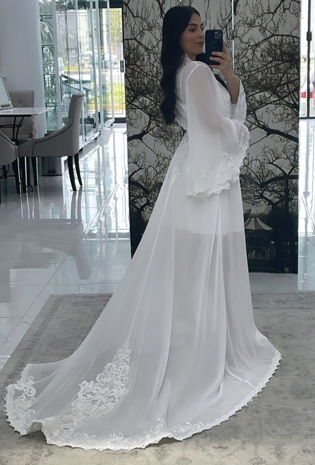 Maxine Bridal Luxury Robe - Etsy