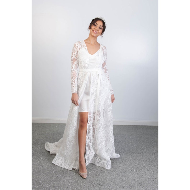 Mary Bridal Luxury Robe - Etsy