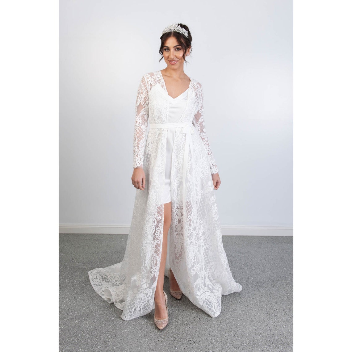 Mary Bridal Luxury Robe - Etsy