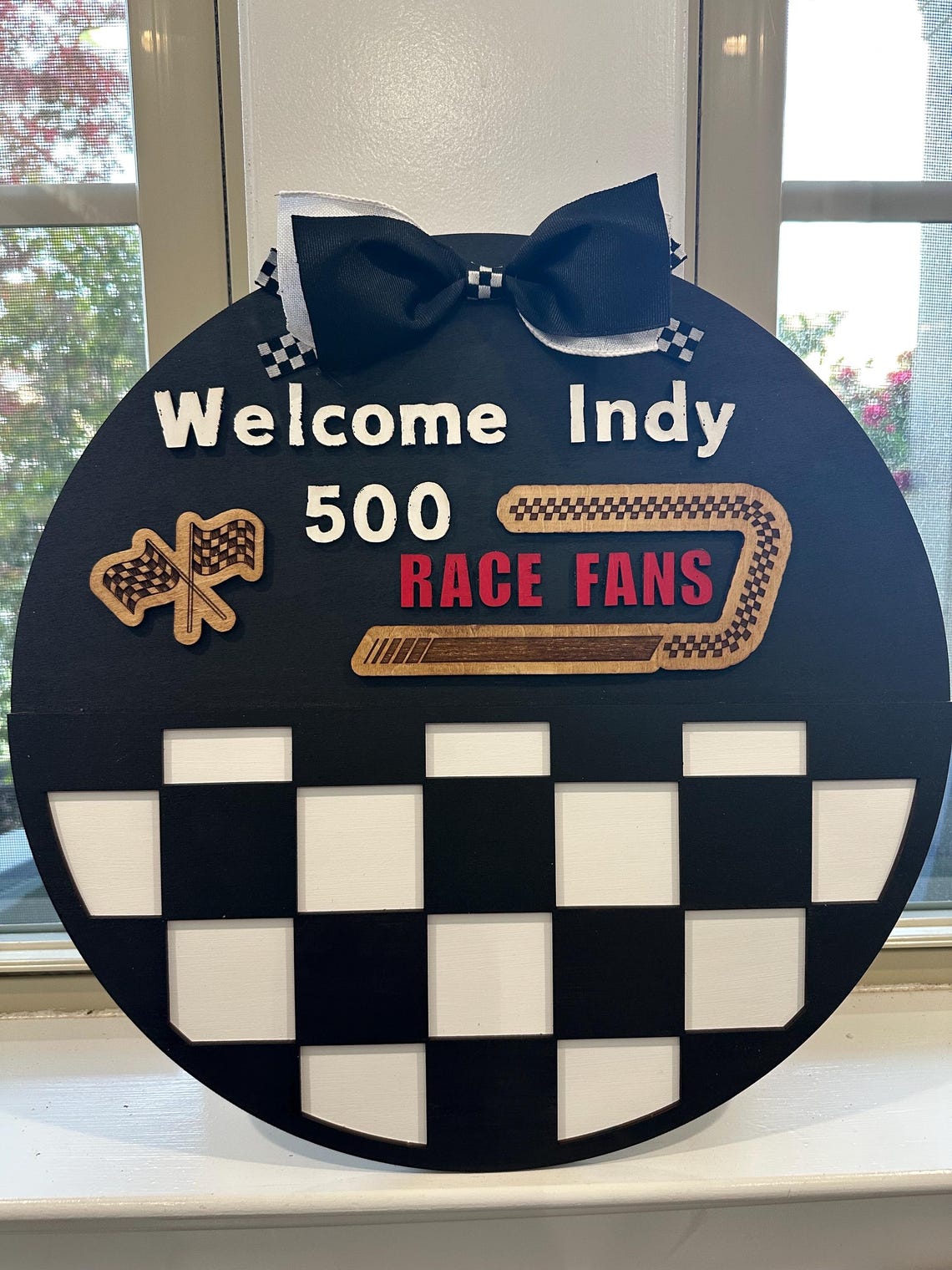 Welcome Indy 500 Race Fans Wood Sign, Racing Enthusiast Decor, Welcome ...