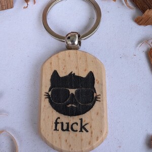 Attitude Keychains - Etsy
