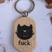 Attitude Keychains - Etsy