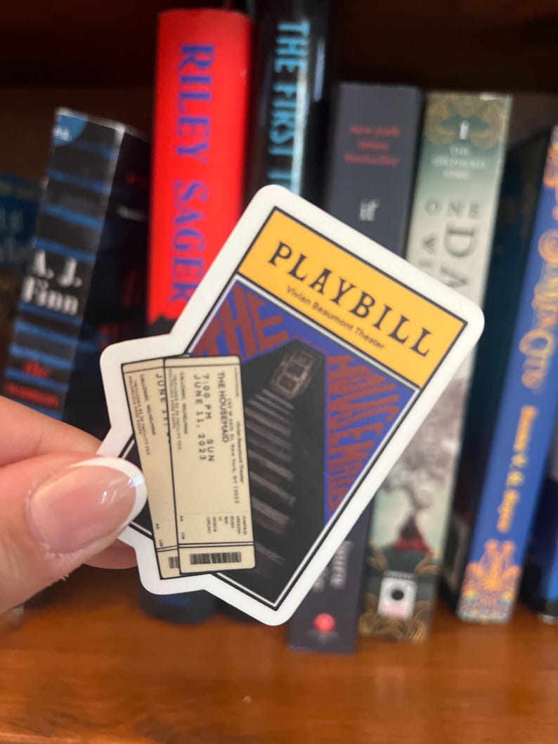 The Housemaid Sticker | Sticker for Kindle and Laptop | Hand Drawn ...