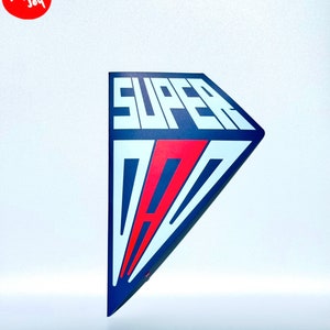 Flying Super Dad 3D Pop up Card, Father’s Day, Birthday, Greeting Card ...