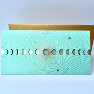 Phases of Moon Pop up Card - Etsy