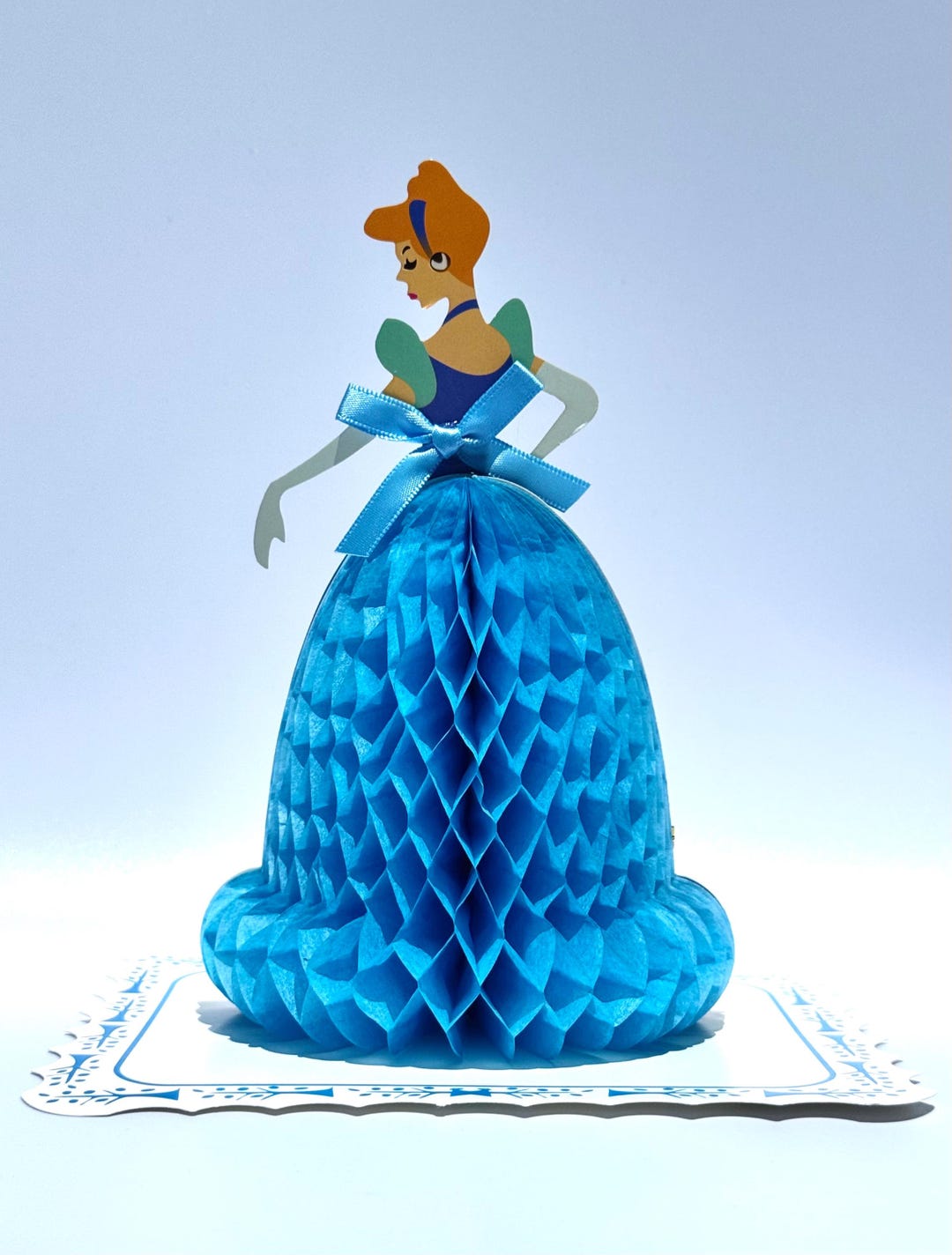 Princes Cinderella Honeycomb 3D Pop up Card, Birthday Card, Greeting ...