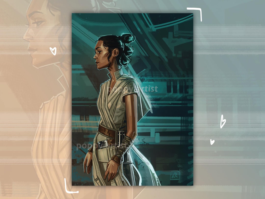 Rey Skywalker | Art Print - Etsy