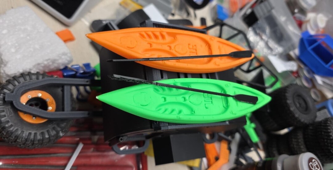 1/24-1/18 Scale Kayak With Paddle - Etsy