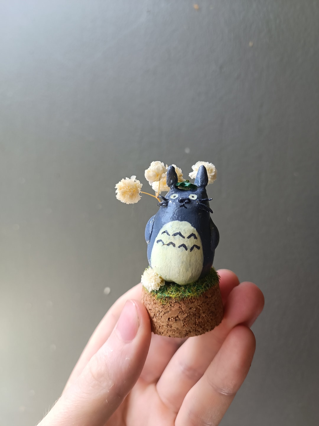 Mini Totoro Ghibli Diorama Made by Hand Cute Totoro Diorama Studio ...
