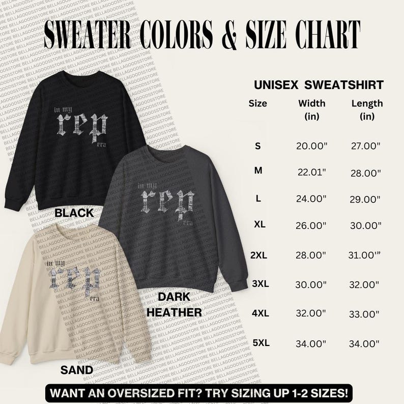 Reputation Shirt Swift Eras Tour Outfit Taylor 1989 Sweater Big ...
