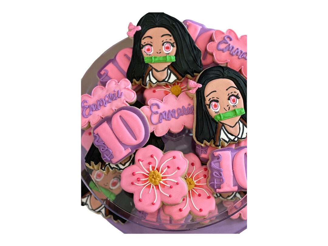 Demon Slayer Cookies - Etsy