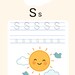 Bear Theme Alphabet Tracing Worksheets: Preschool Printable (PDF) - Etsy