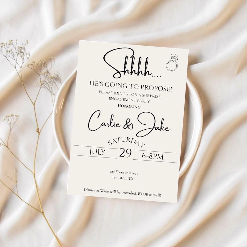 Proposal Drawing Wedding - Etsy