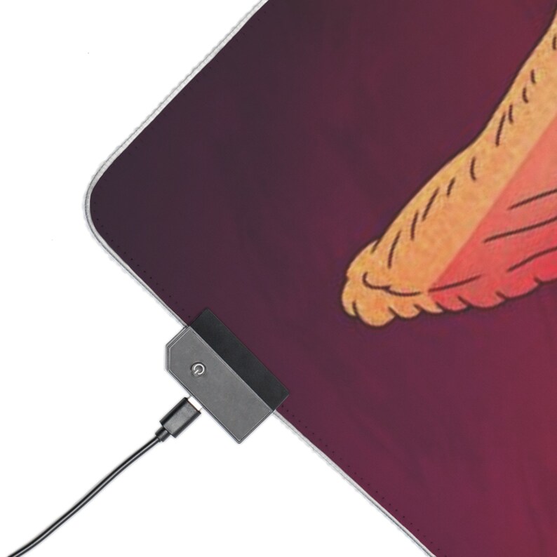 Anime LED Gaming Mouse Pad, One Piece, Monkey D. Luffy, Keyboard Mat ...