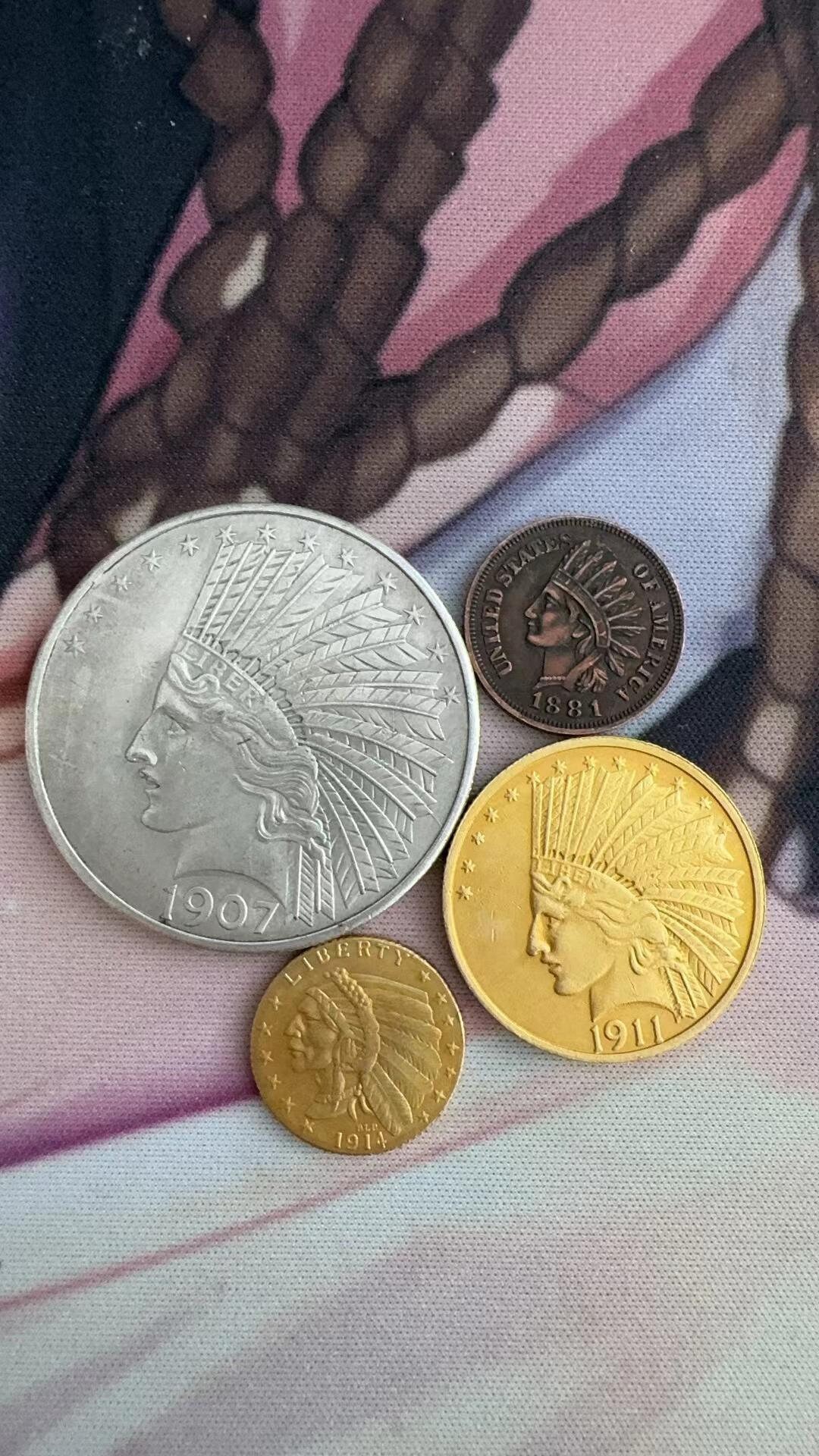 Historic American Coins, Indian Head Coins, a Perfect Combination of ...