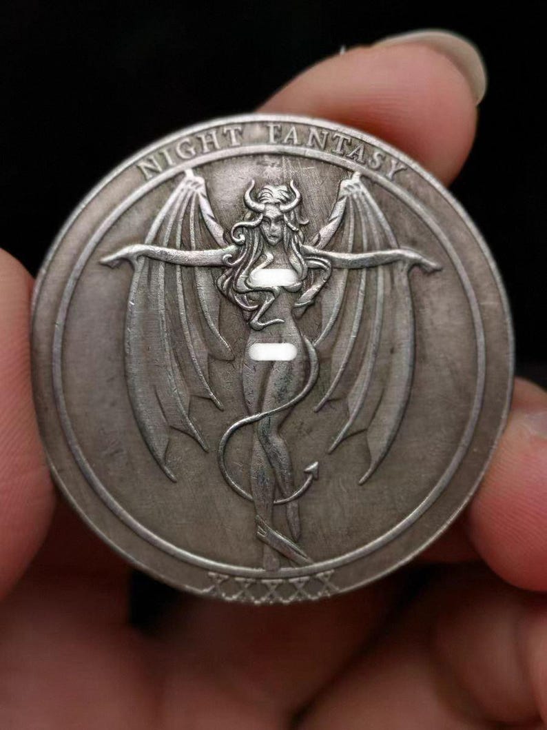 Coins, Winged Fantasy Angels, Fairy Commemorative Coins, Ancient Coins ...