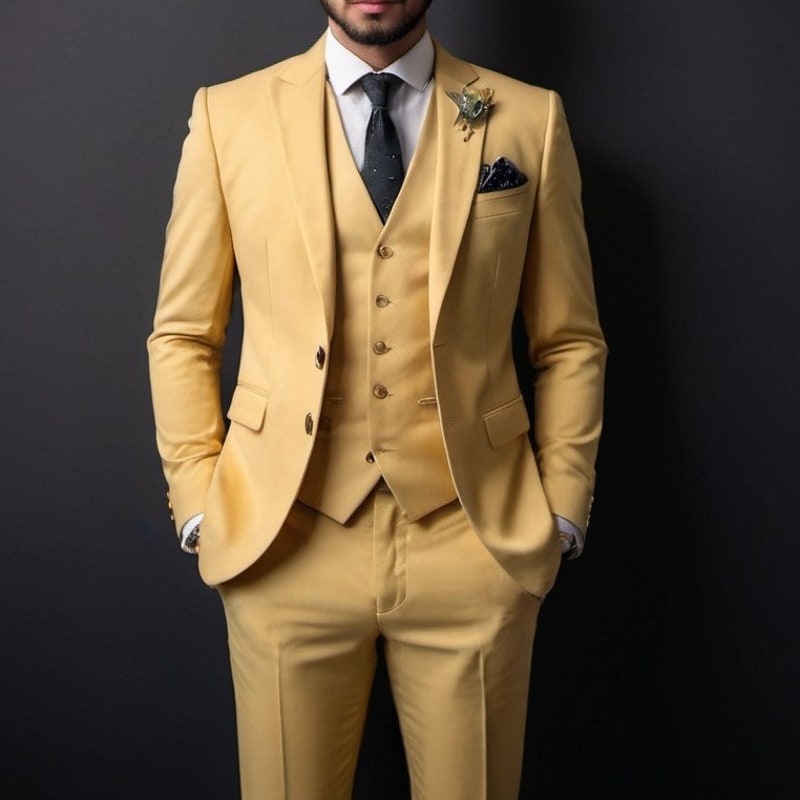 Yellow Suits - Etsy